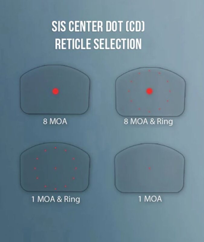 Shield Sights Switchable Interface Red Dot Reflex Multi Reticle Optic ...